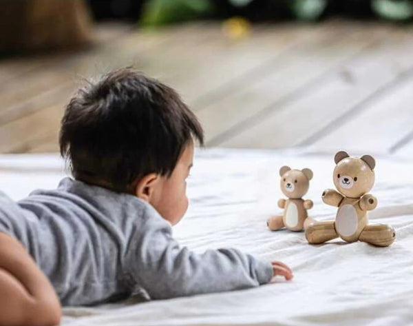 Wooden Bears Set | Plan Toys | Sustainable Pretend Play – Brimful